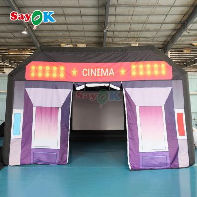 China Customizable Size Weather-Resistant Inflatable Movie Theater Tent with Easy Setup for Outdoor Events for sale