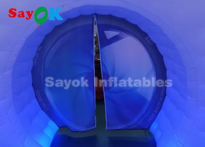 中国 祝祭のでき事の膨脹可能な写真ブース/11.5x9.2x8.2ftの膨脹可能な立方体のテント 販売のため