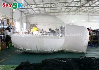 Cina Tenda gonfiabile a bolla esterna bianca Tenda gonfiabile ad aria trasparente per campeggio / viaggio in vendita
