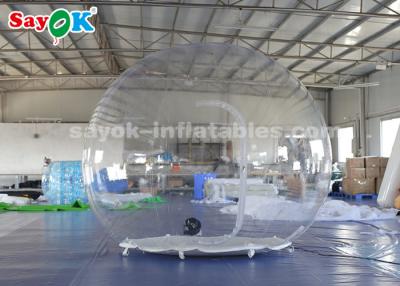 China Dome Inflatable Tent Transparent 3m Inflatable Air Tent Non - Toxic  Flame  - Retardant 0.6mm PVC Material for sale