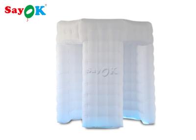 중국 팔각형 안 공기 송풍기 및 먼 관제사를 가진 팽창식 사진 부스 판매용