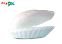 China 3m LED Light Inflatable Shell Model Wedding Decoration 17 Color Oxford Cloth for sale