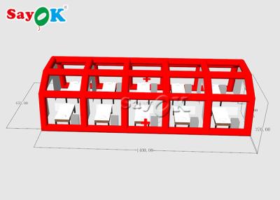 China Inflatable Shelter Tent Gaint Fast Built Inflatable Air Tent To Set Patients CE SGS ROHS for sale