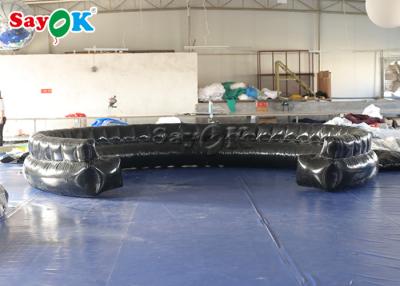 China Black Hermetically Sealed Custom Inflatable Products Blow Up Sofa Custom 7.3m for sale