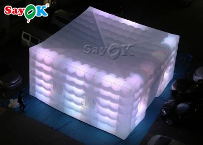 China Tienda inflable ligera cuadrada del aire del gigante LED para SGS ROSH del acontecimiento de las ferias en venta