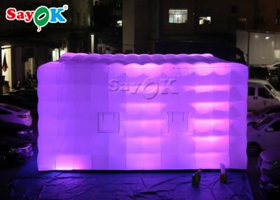 China Tienda inflable ligera cuadrada del aire del gigante LED para SGS ROSH del acontecimiento de las ferias en venta
