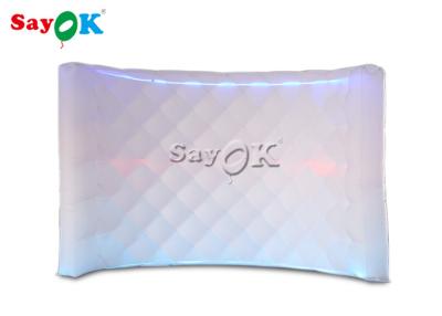 중국 곡선 LED 210D 팽창식 사진 부스 판매용