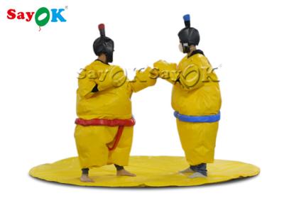 Chine Costumes gonflables imperméables de lutte de sumo du jaune 1.8m à vendre
