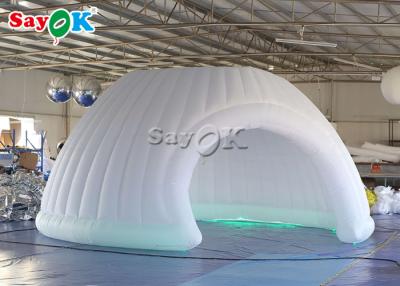 China Custom Inflatable Tent Corporate Events Finished 6m LED Inflatable Dome Tents for sale