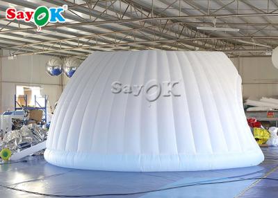 China Custom Inflatable Tent Corporate Events Finished 6m LED Inflatable Dome Tents for sale