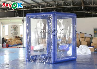 China Building Entrance Airtight Disinfection Inflatable Medical Tent for sale