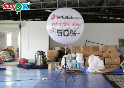 China 1.5m Advertising Inflatable Tripod Stand Led Light Balloon for sale