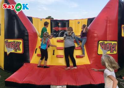 China Inflatable Sport Game Vortex Competition Inflatable Sports Games With Interactive Play System for sale