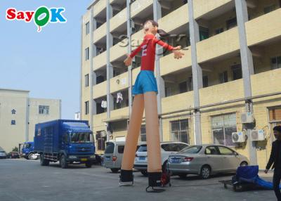 Cina Ballerini rossi dell'aria di pubblicità del fumetto che stampano 5m attraenti alti per il supermercato in vendita