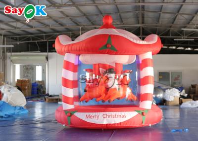 China Customized 3m Outdoor Inflatable Christmas Carousel for sale