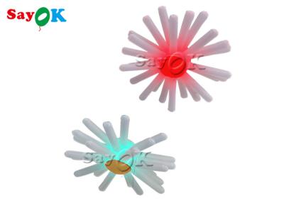 China Flor inflable colgante del acontecimiento con multicolor de las luces for sale