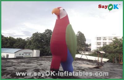 Cina Ballerino gonfiabile dell'aria del carattere del pappagallo in vendita
