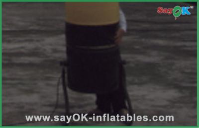 China Air Dancing Man Yellow Advertising Inflatable Air Dancer Elephant Style Sky Dancer for sale
