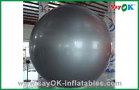 China Custom Silver Inflatable Helium Balloon - PVC Material with CE/UL Blower (110V-230V) for Outdoor Events for sale