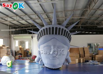 China 4mH Custom Inflatable Products Statue Liberty Model for sale
