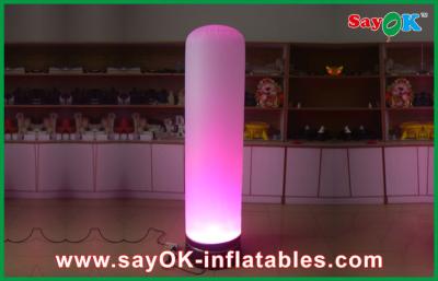 China Decoración inflable de la iluminación de la columna de la iluminación con la iluminación del LED en venta