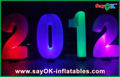 Cina Bello numero gonfiabile della decorazione di illuminazione per annunciare in vendita