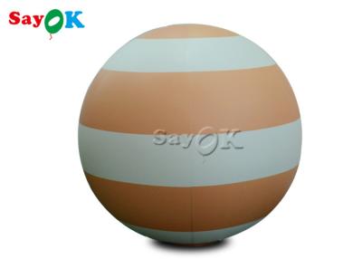 중국 7ft Pvc 주황색 완벽한 팽창식 크리스마스 풍선 크리스마스 거는 장식 판매용