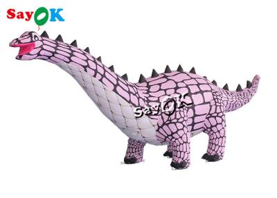 China 야드 장식을 위한 송풍기를 가진 1m/3.3ft 키가 실물 크기 팽창식 안킬로사우루스 공룡 for sale