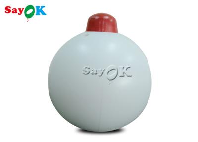 China decoraciones inflables del día de fiesta del globo los 5ft blanco del 1.5m para la publicidad del acontecimiento en venta