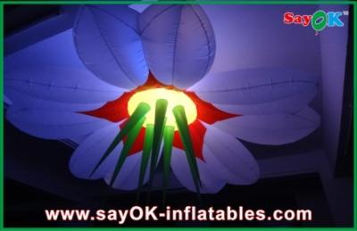 China New Design Colorful 1.5m Hanging Lighting Decoration Inflatable Flowers for sale