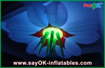 China New Design Colorful 1.5m Hanging Lighting Decoration Inflatable Flowers for sale