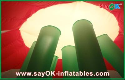 China New Design Colorful 1.5m Hanging Lighting Decoration Inflatable Flowers for sale