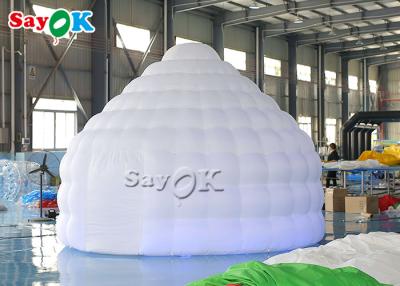 Cina 4m 13ft hanno condotto l'accensione della tenda gonfiabile di Yurt della cupola dell'iglù per il campeggio all'aperto in vendita