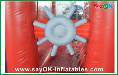 China 0.4mm PVC Inflatable Money Booth For Outdoor Advertising for sale