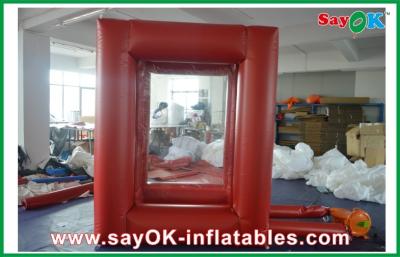 China 0.4mm PVC Inflatable Money Booth For Outdoor Advertising for sale