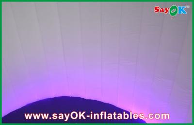 China Inflatable Photo Booth Hire Large 4mL X 3mH Inflatable Spiral Wall , Strong Oxford Cloth LED Wall for sale