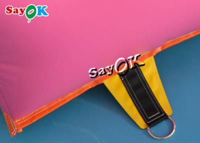 China castillos de salto inflables del país de las maravillas el 19ft de hadas de los 5.9m con la diapositiva en venta