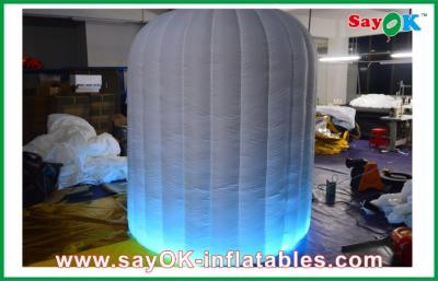 China Large LED lights Inflatable Photo Booth  /  210D Strong Oxford Custom Inflatable Products for sale