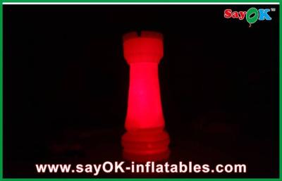 China Decoración inflable de la iluminación del pilar del diámetro los 2m con 16 diversos colores en venta