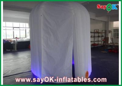 Китай Durable 2 x 3 x 2.3M раздувное Photobooth, шатер фото ткани Оксфорда с освещением продается