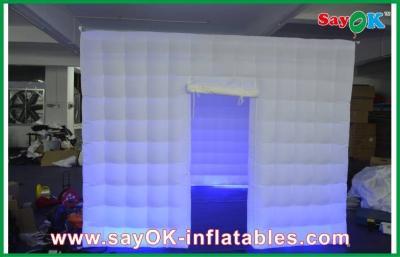Cina quadrato gonfiabile della cabina della foto del panno di 210D Oxford con illuminazione principale in vendita