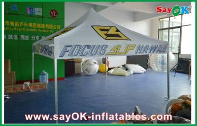 China 3 x 3m Pop-up Folding Tent With Company Logo Steel Frame for sale