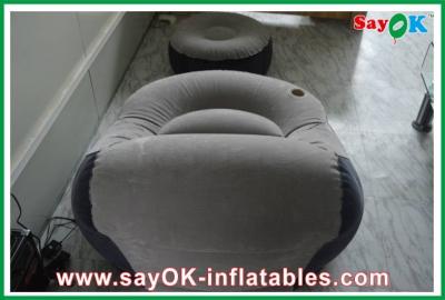 China Portable Custom Inflatable Products , Air Pump Planetarium Dome PVC Inflatable Chair for sale
