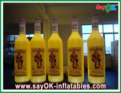 Cina Decorazione gonfiabile di illuminazione di H2m, bottiglia di vino gonfiabile del panno di nylon 190T in vendita