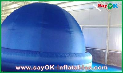China Diameter 5m Inflatable Projection Dome Tent Projector For School Education for sale