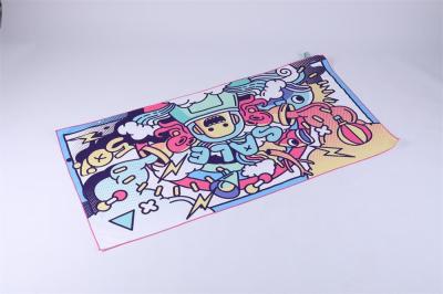 China 180x85cm bereiten Gewebe auf, das schnelles trockenes einschlag-200gsm Badetuch druckte zu verkaufen