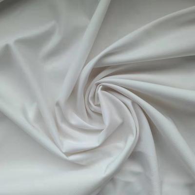 China Polyester 140-160gsm Spandex-Gewebe 150cm kationischer gesponnener Diamond Dobby zu verkaufen