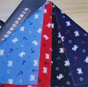 China 115gsm Sublimation Printed Fabric Woven 150d Microfiber Twill Peach for sale