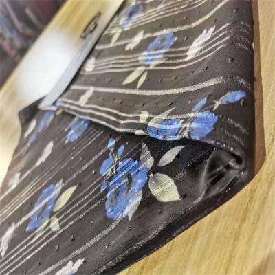 China Silver Yarn Sublimation Printed Fabric 75dx75d Digital Printed 120gsm Polyester Fabric for sale