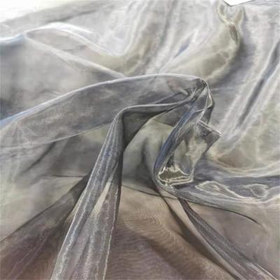 China 70dx20d Organza Polyester Fabric 33gsm 33gsm Chiffon 100 Polyester for sale